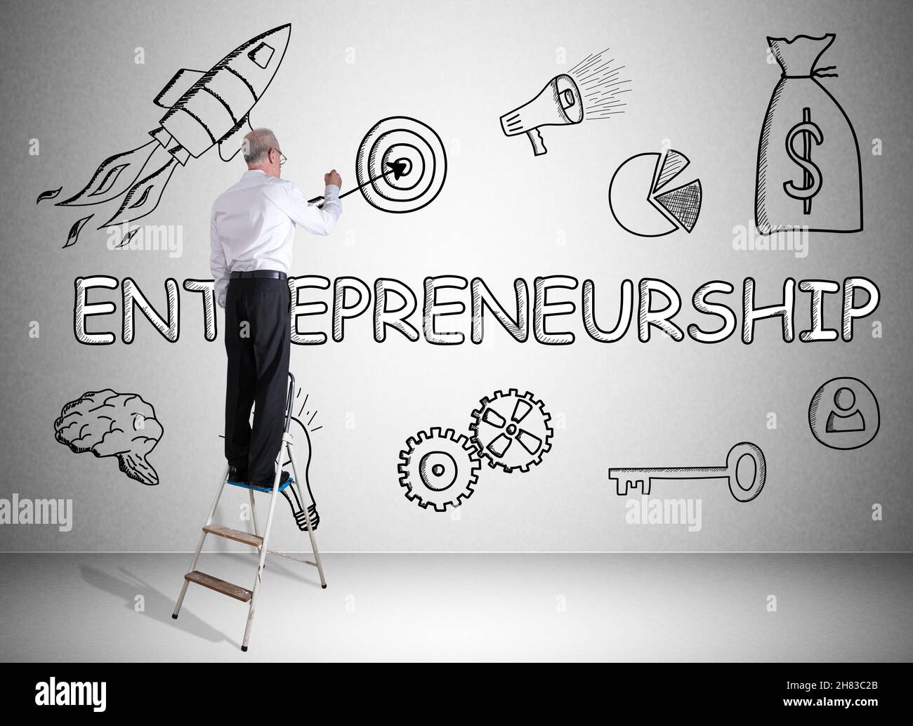 Entrepreneur Drawing