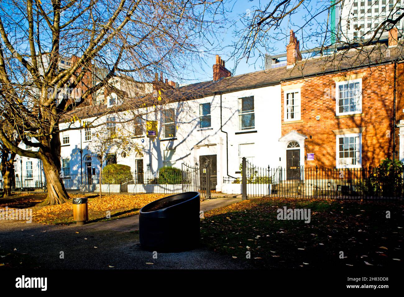 Queens Square, Leeds, England Stock Photo - Alamy