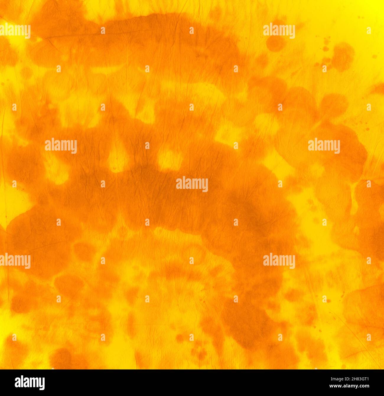 Abstract Dye. Hippie Spiral Background. Yellow Stock Photo - Alamy