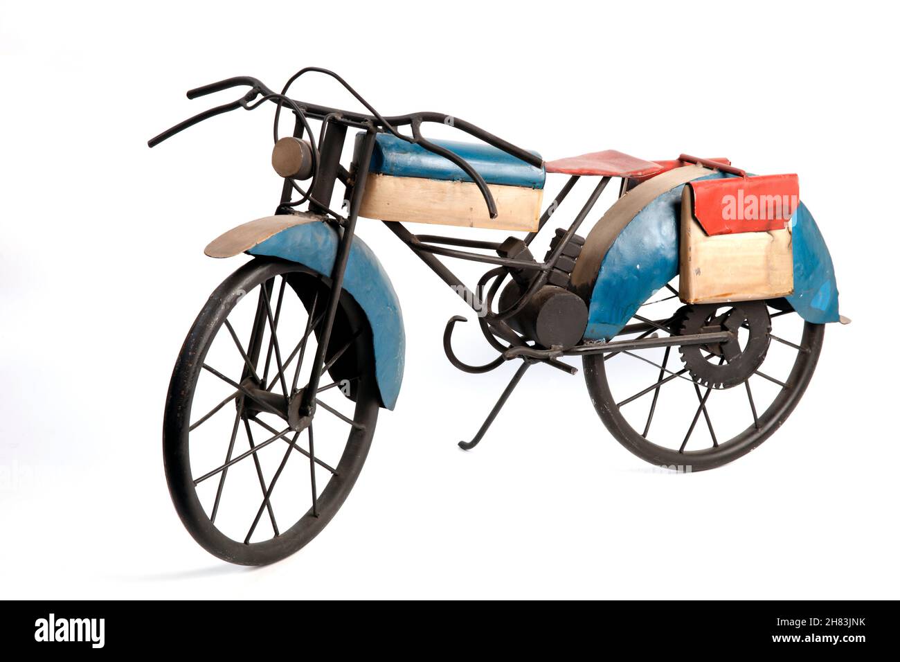 old model motorcycle miniature Stock Photo - Alamy