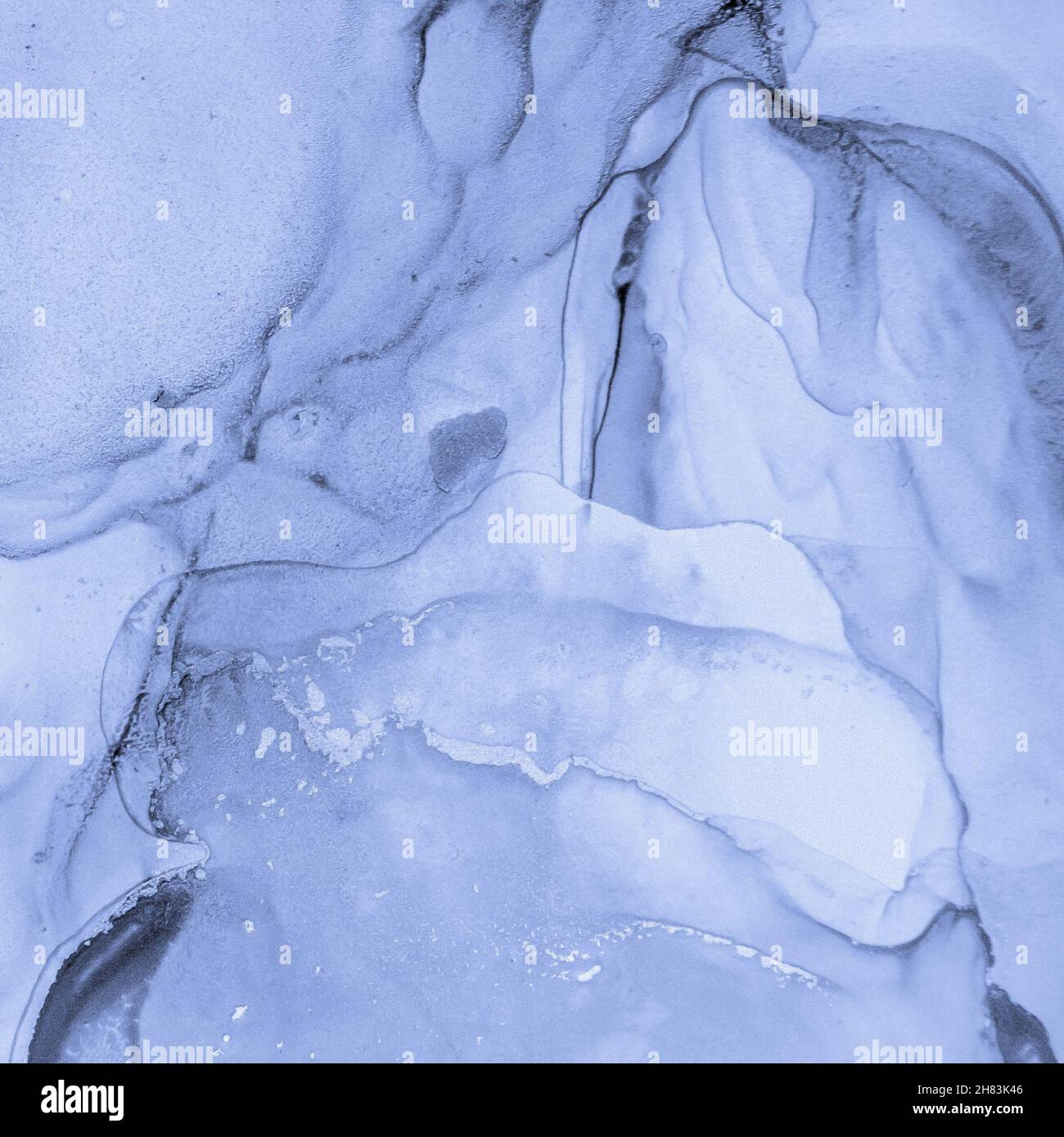 Ink Colours Mix Water. Art Flow Illustration Stock Photo - Alamy