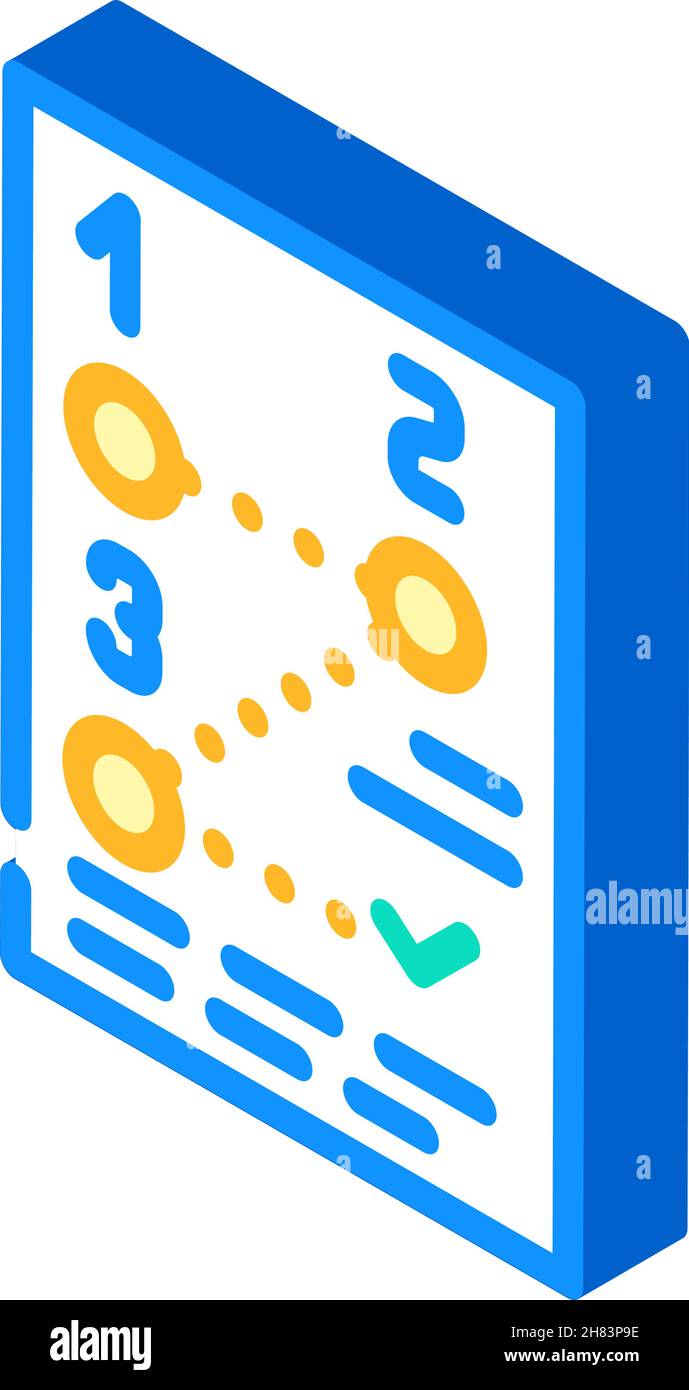 method data science isometric icon vector illustration Stock Vector ...