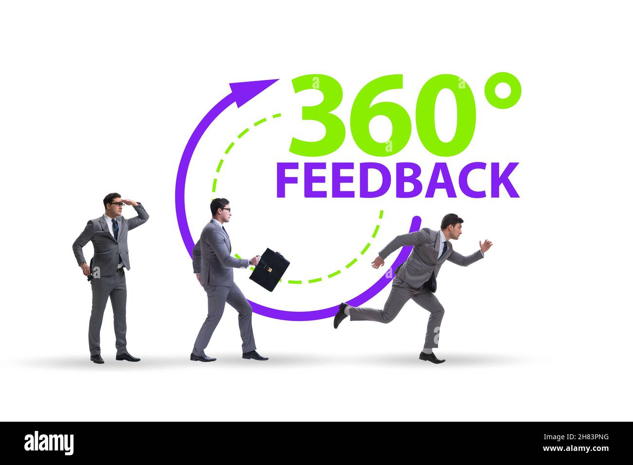 360 degree customer view for the marketing purposes Stock Photo - Alamy