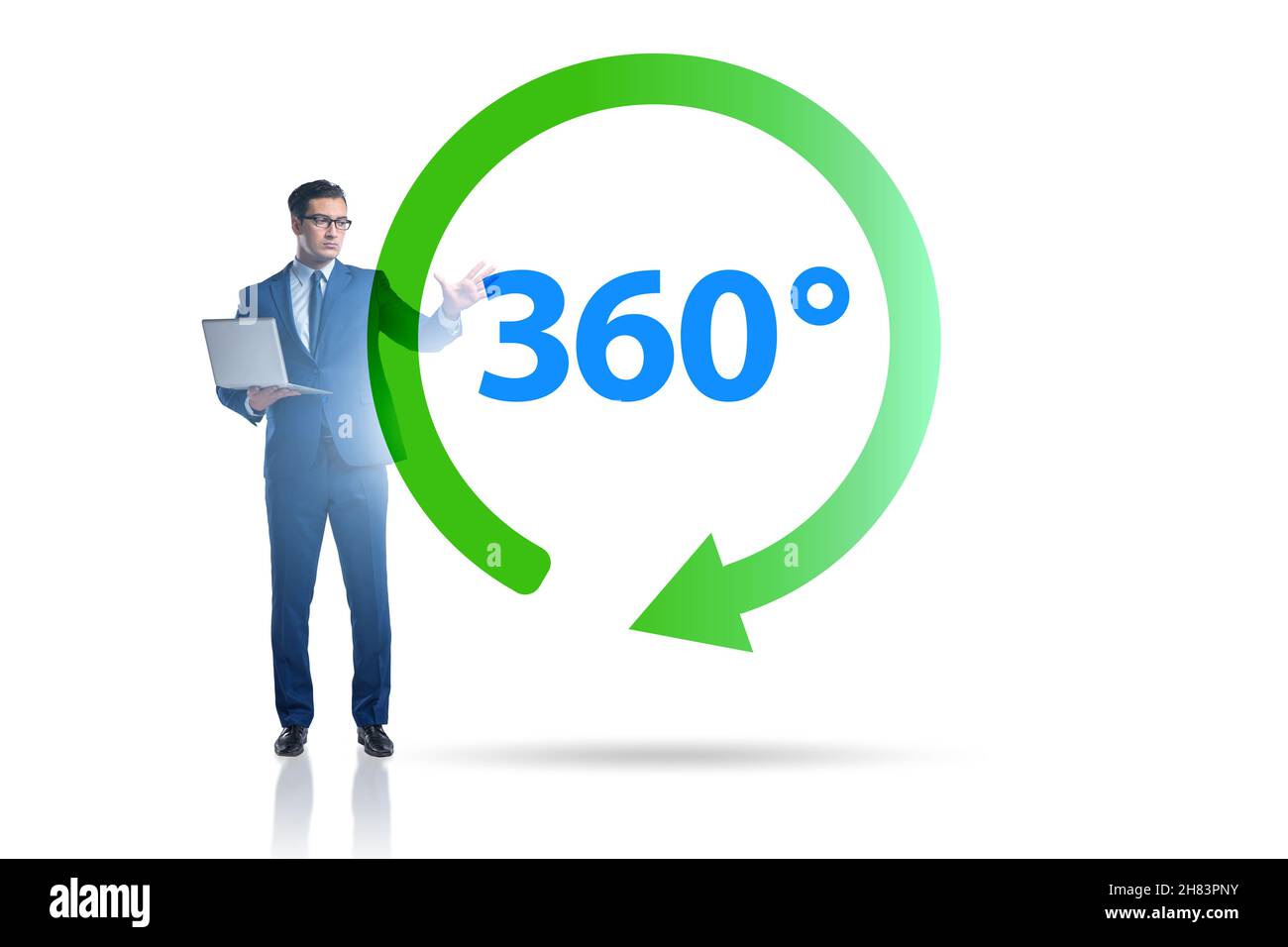 360 degree customer view for the marketing purposes Stock Photo - Alamy