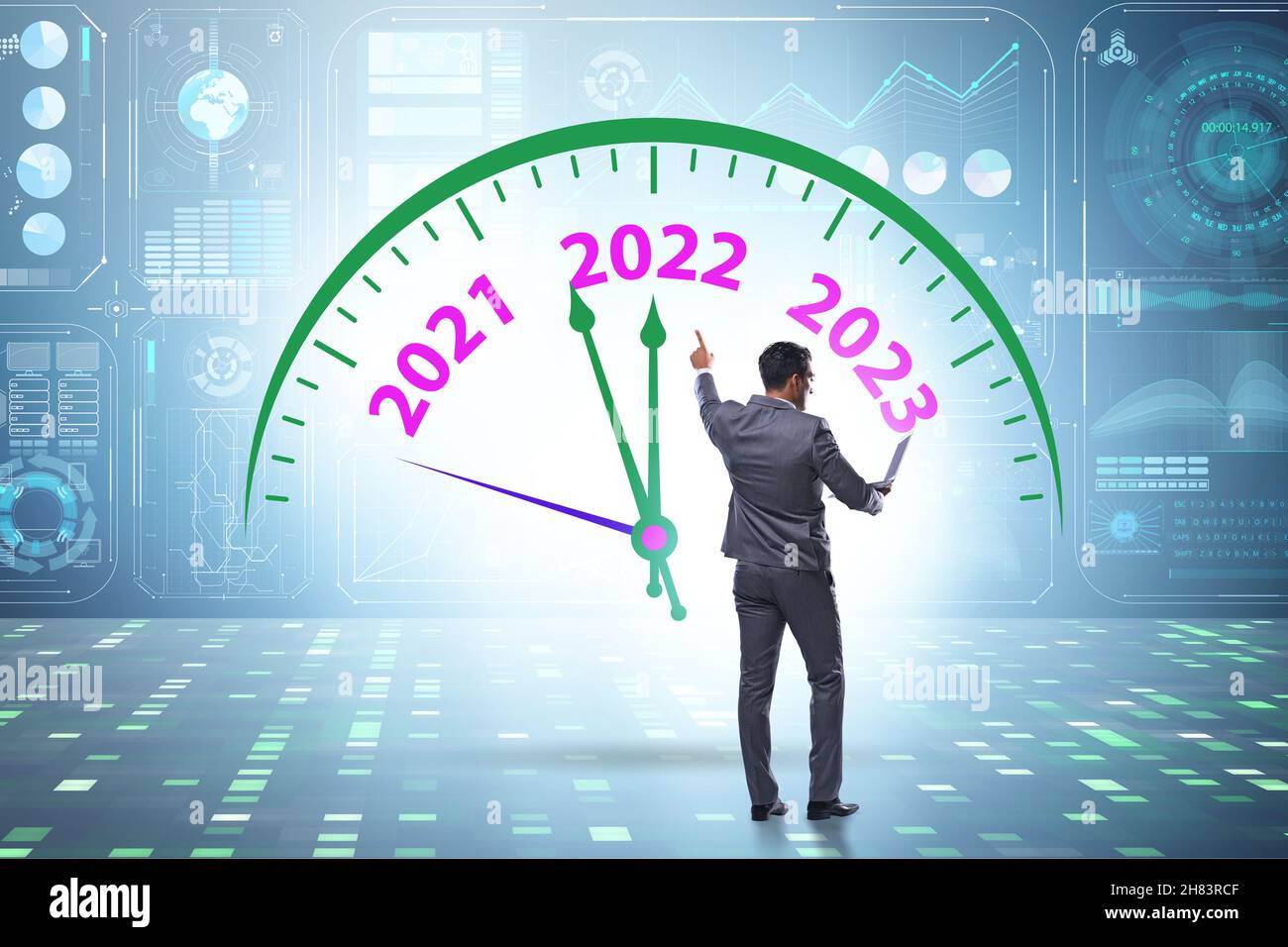 Concept of the new year of 2022 Stock Photo - Alamy