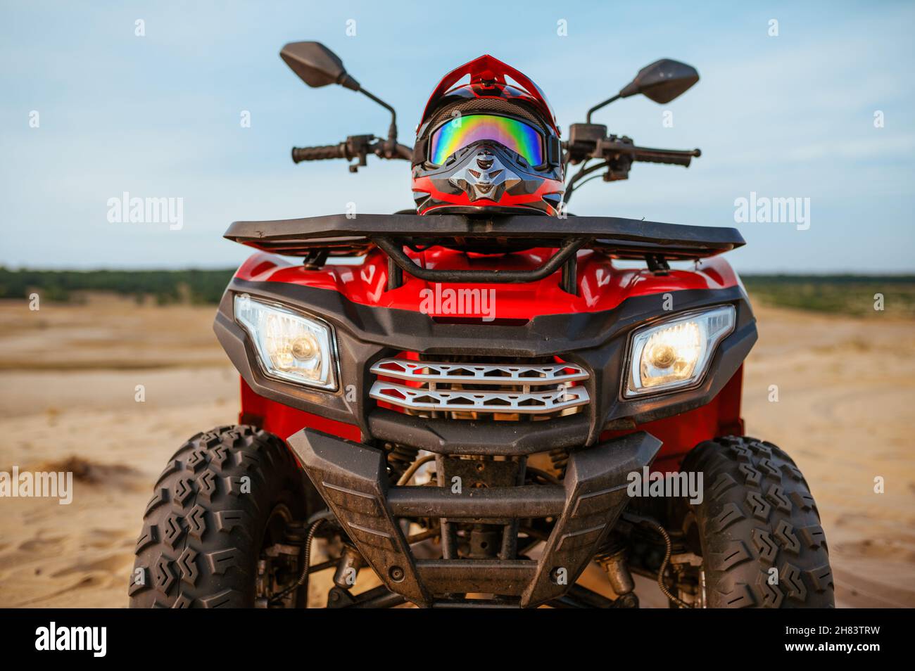 Atv front view hi-res stock photography and images - Alamy