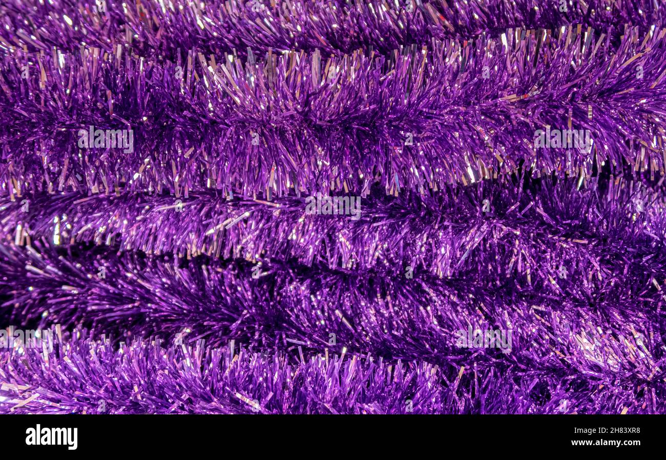 festive tinsel decoration for christmas and new year. High quality ...