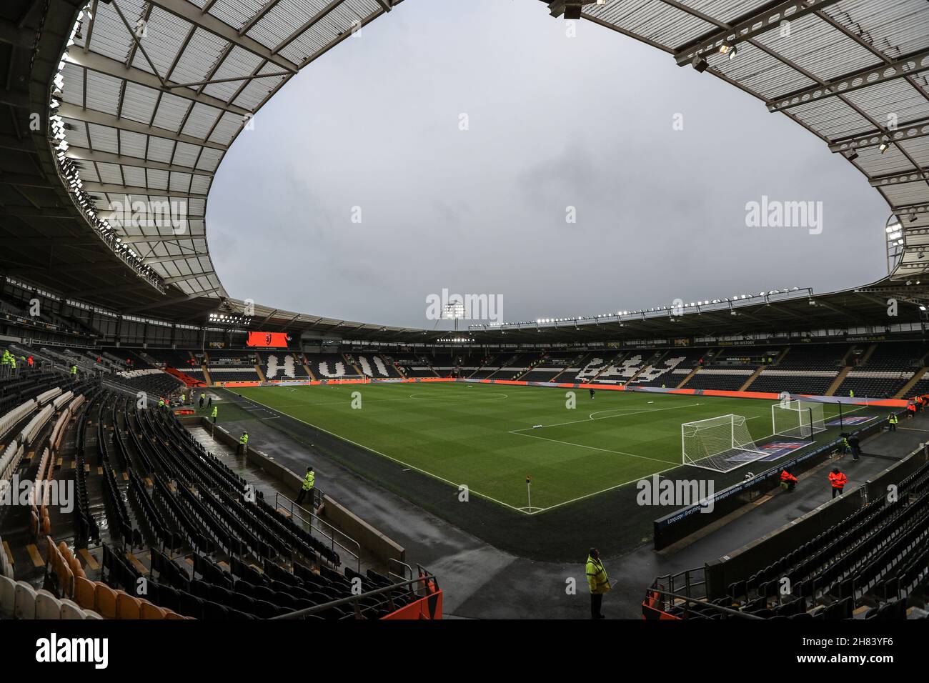 Millwall stadium view inside hi-res stock photography and images - Alamy