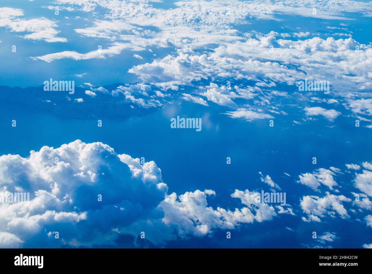 Mediterranean Sea - November 24, 2021 Cloudy skies 10,000 feet above ...