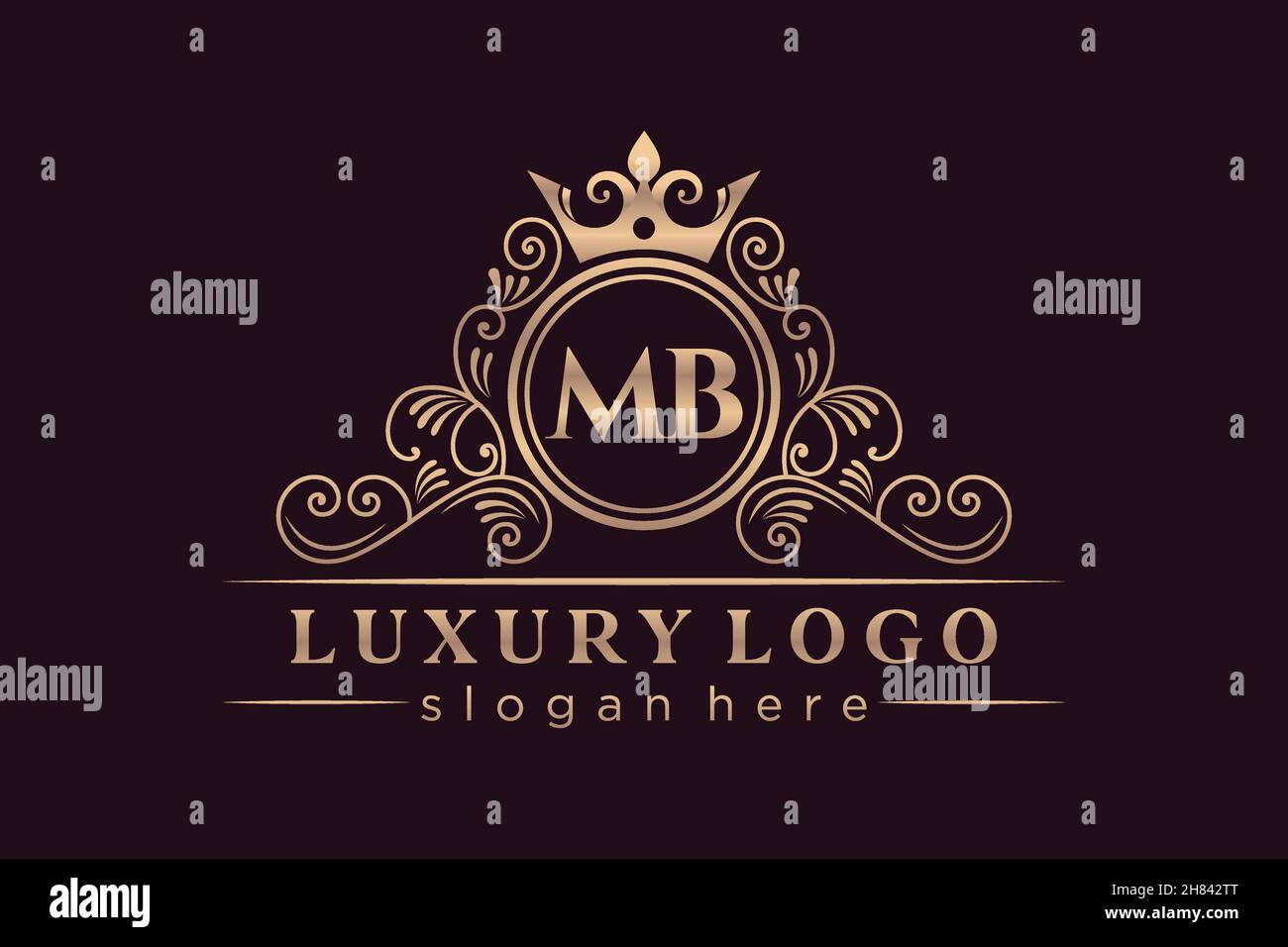 Letter mb logo hi-res stock photography and images - Alamy