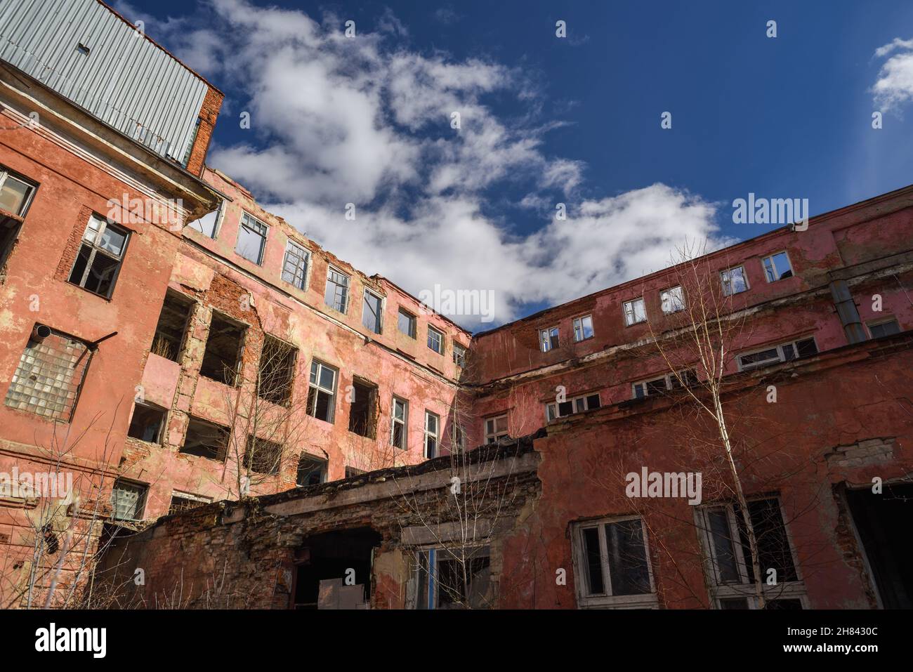 Soviet factory decay hi-res stock photography and images - Alamy