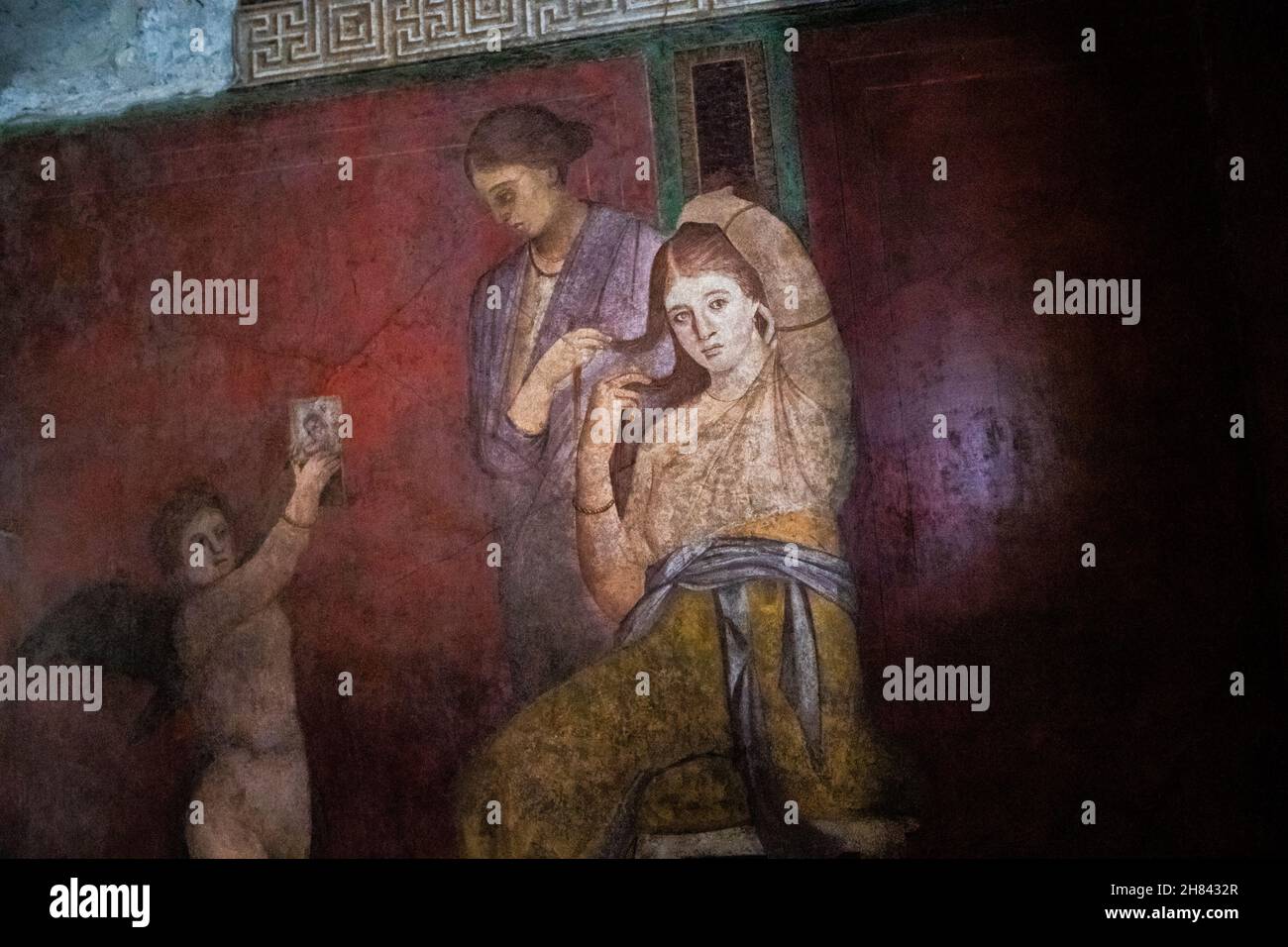 Villa of the mysteries hi-res stock photography and images - Alamy