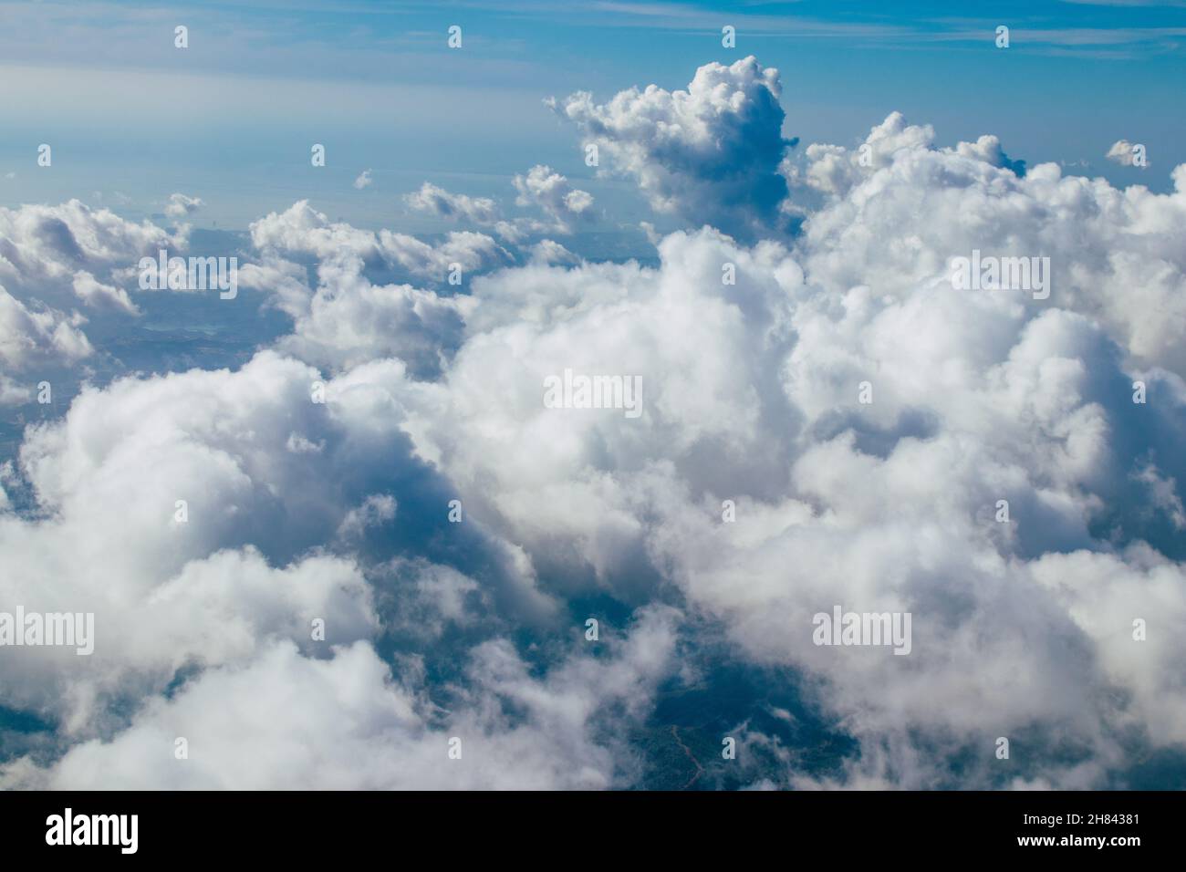 Mediterranean Sea - November 24, 2021 Cloudy skies 10,000 feet above ...