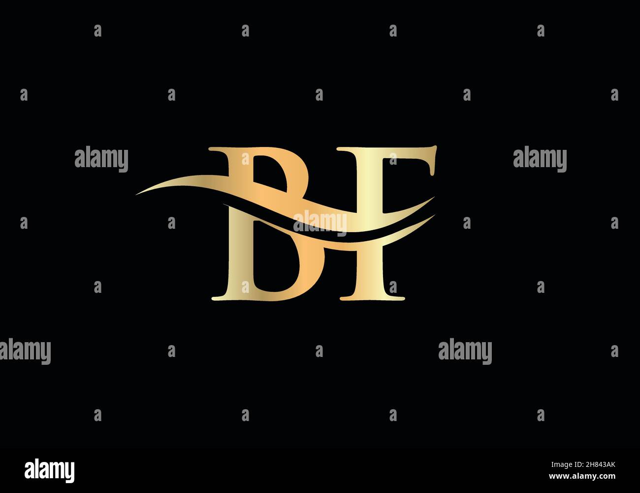 Bf logo Stock Vector Images - Alamy