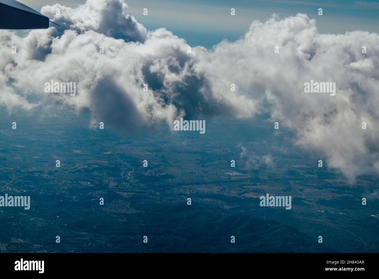 Mediterranean Sea - November 24, 2021 Cloudy skies 10,000 feet above ...