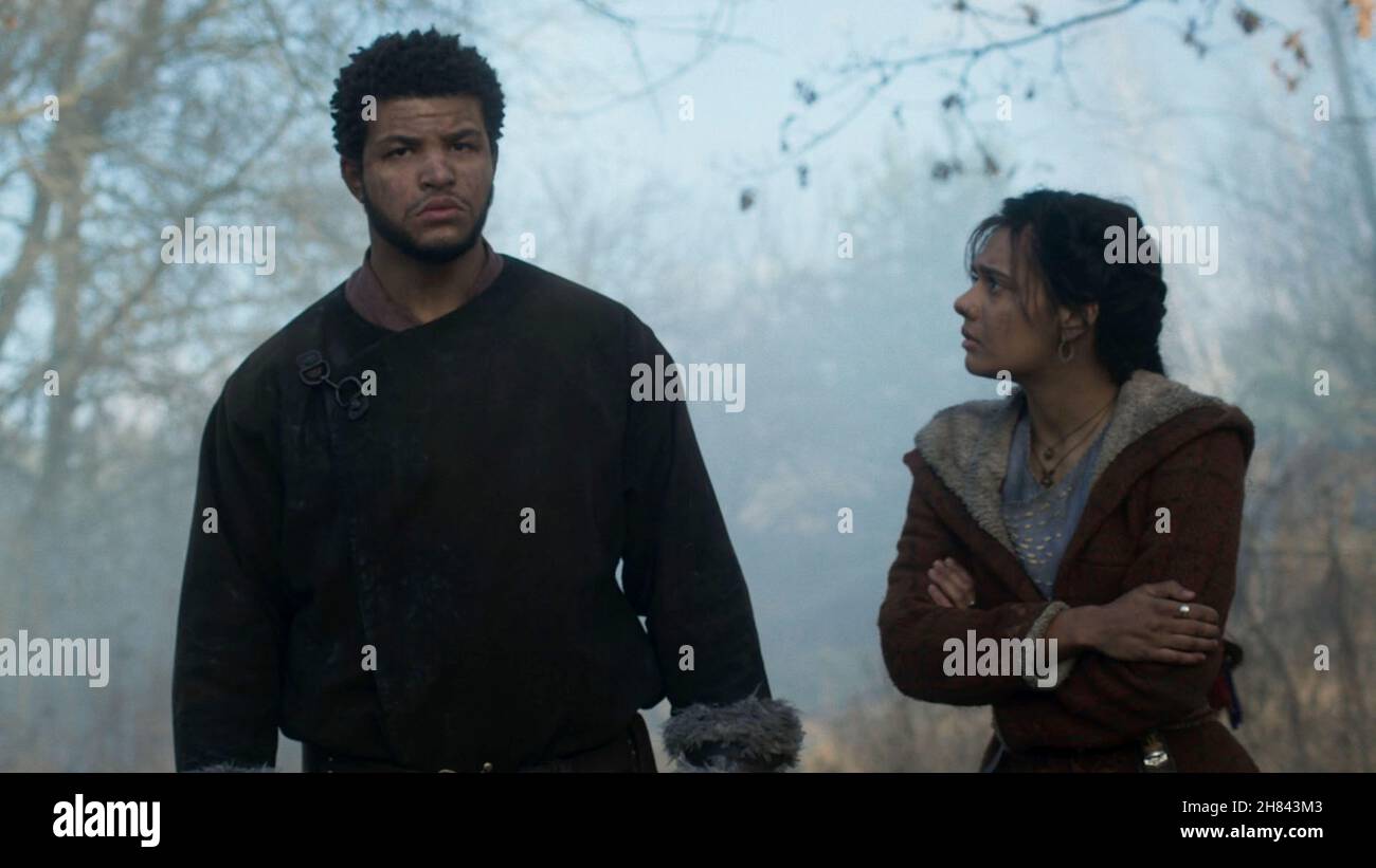 Los Angeles.CA.USA. Madeleine Madden and Marcus Rutherford in a scene ...
