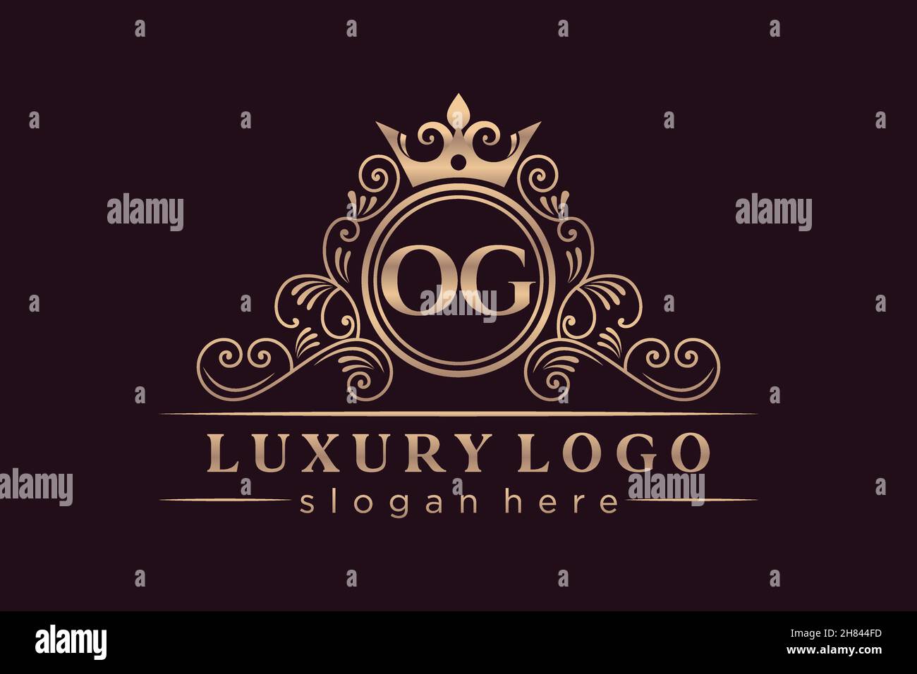 Letter og logo hi-res stock photography and images - Alamy