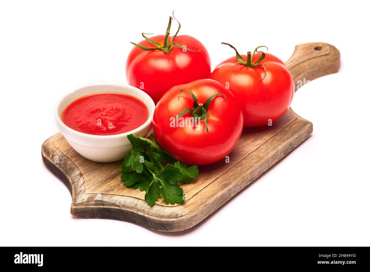 Beautiful fresh red tomato vegetable isolated on white background Stock ...