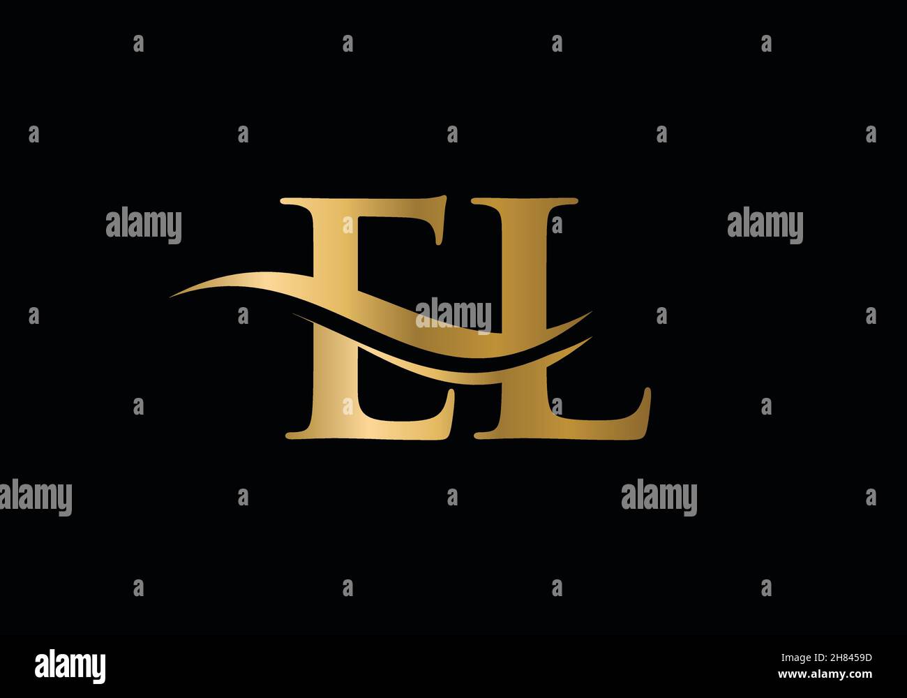 Creative EL letter with luxury concept. Modern EL Logo Design for ... Creative EL letter with luxury concept. Modern EL Logo Design for ...