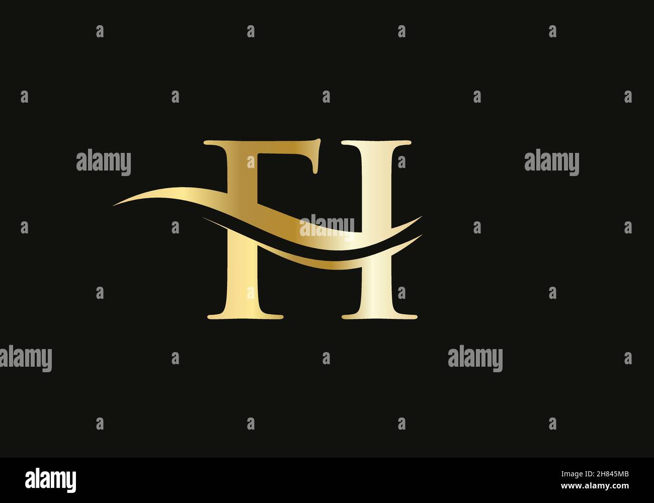 FI Logo Design for business and company identity. Creative FI letter ...