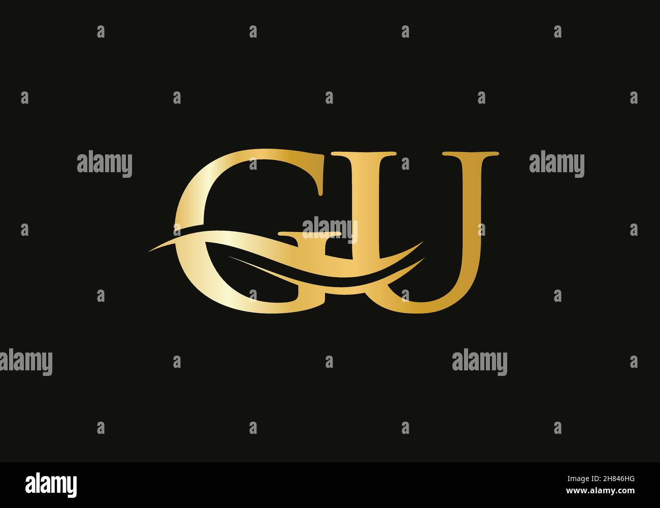 Gu logo hi-res stock photography and images - Alamy