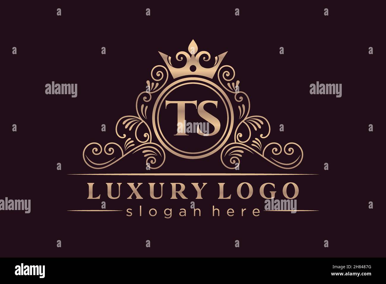 Letter ts logo hi-res stock photography and images - Alamy