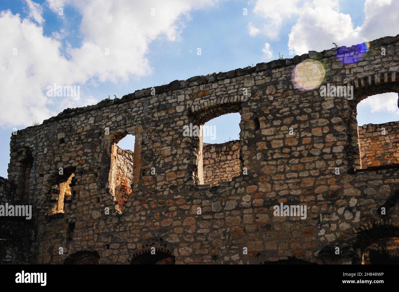 Old brick wall of an ancient building Stock Photo - Alamy