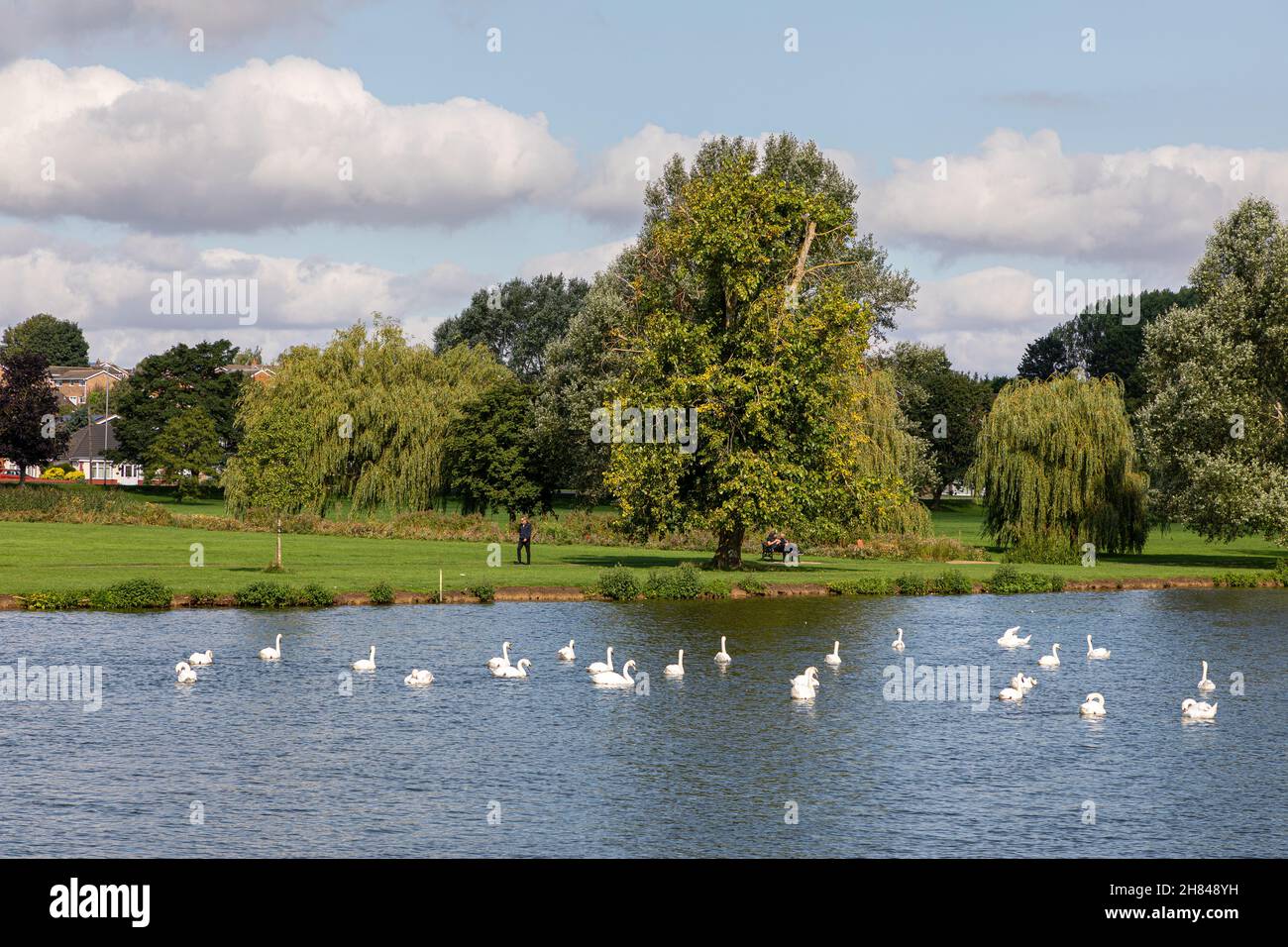 River Great Ouse, St Neots, Cambridgeshire Stock Photo - Alamy