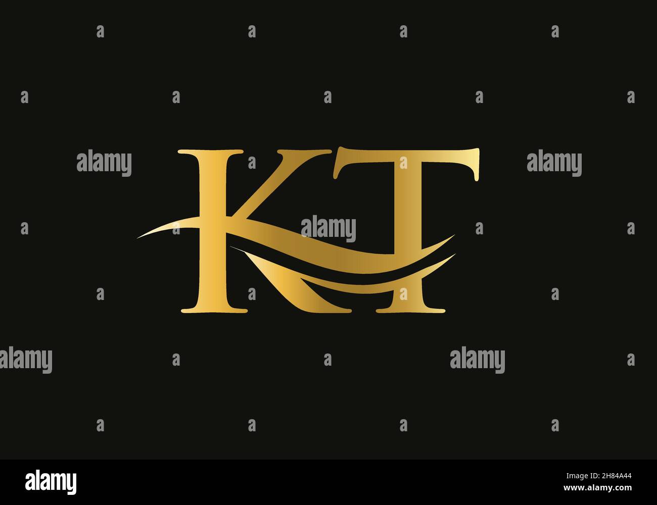 Kt minimal logo hi-res stock photography and images - Alamy