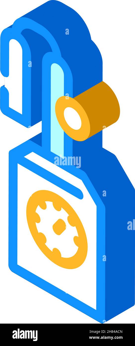 distiller equipment isometric icon vector illustration Stock Vector ...