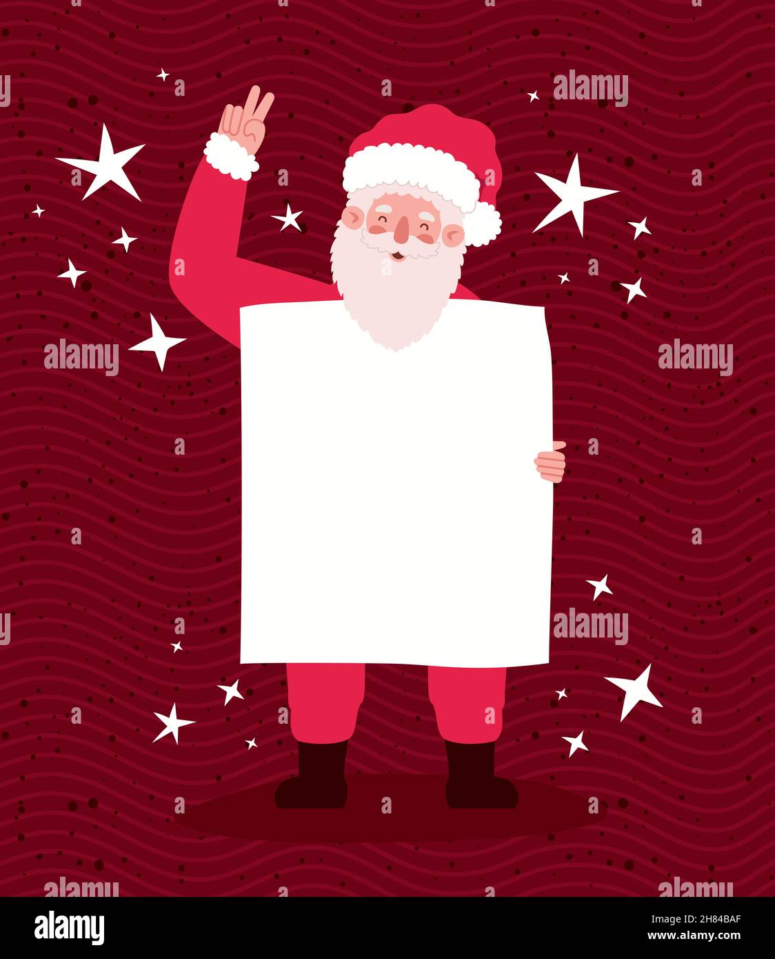Fat santa suit Stock Vector Images - Alamy