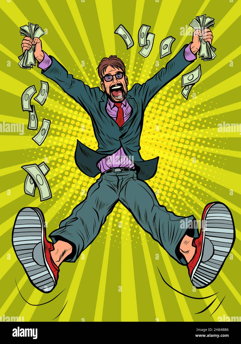 Guess You Won The Lottery Cartoon