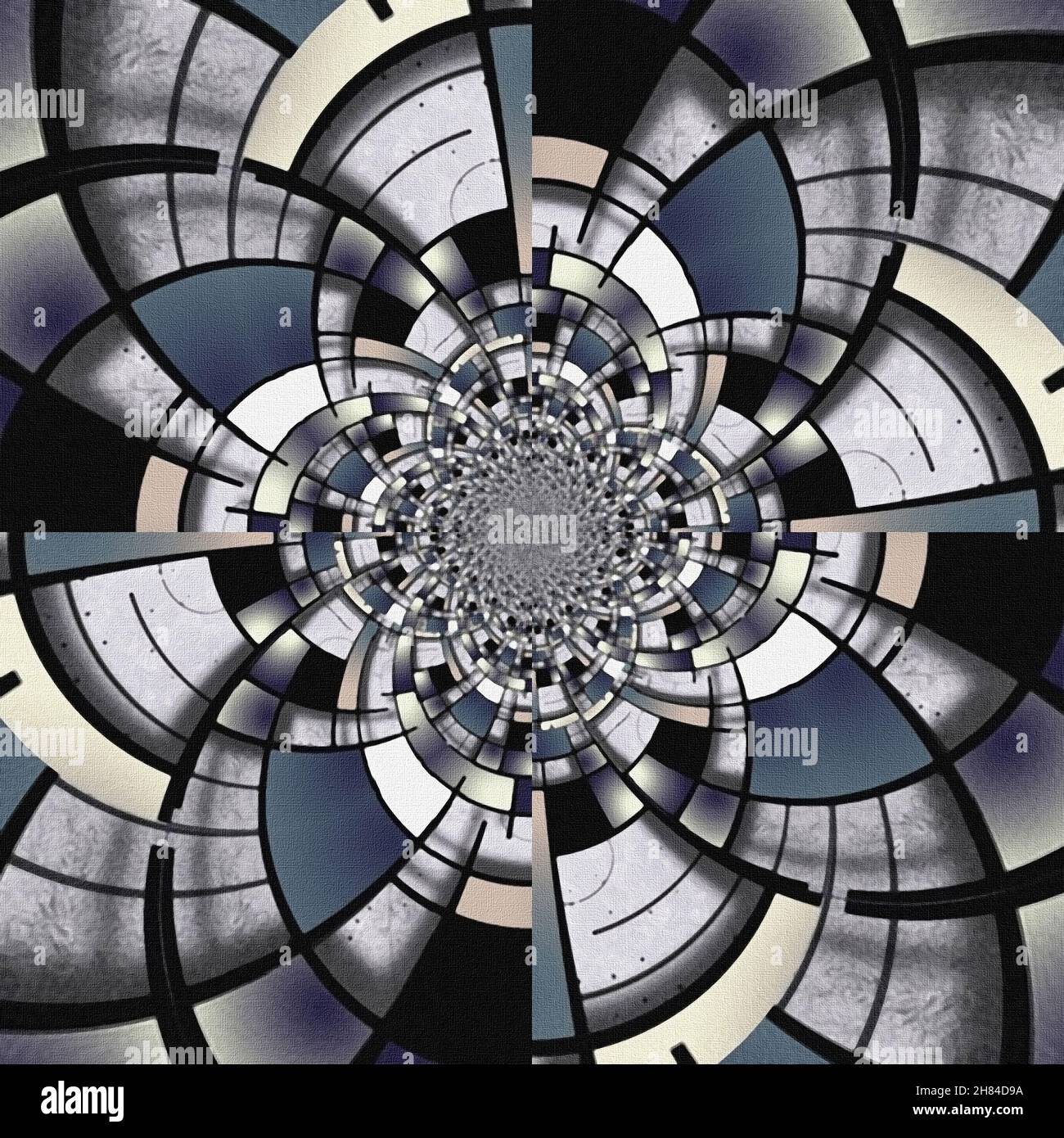 Digital abstract art divide hi-res stock photography and images - Alamy