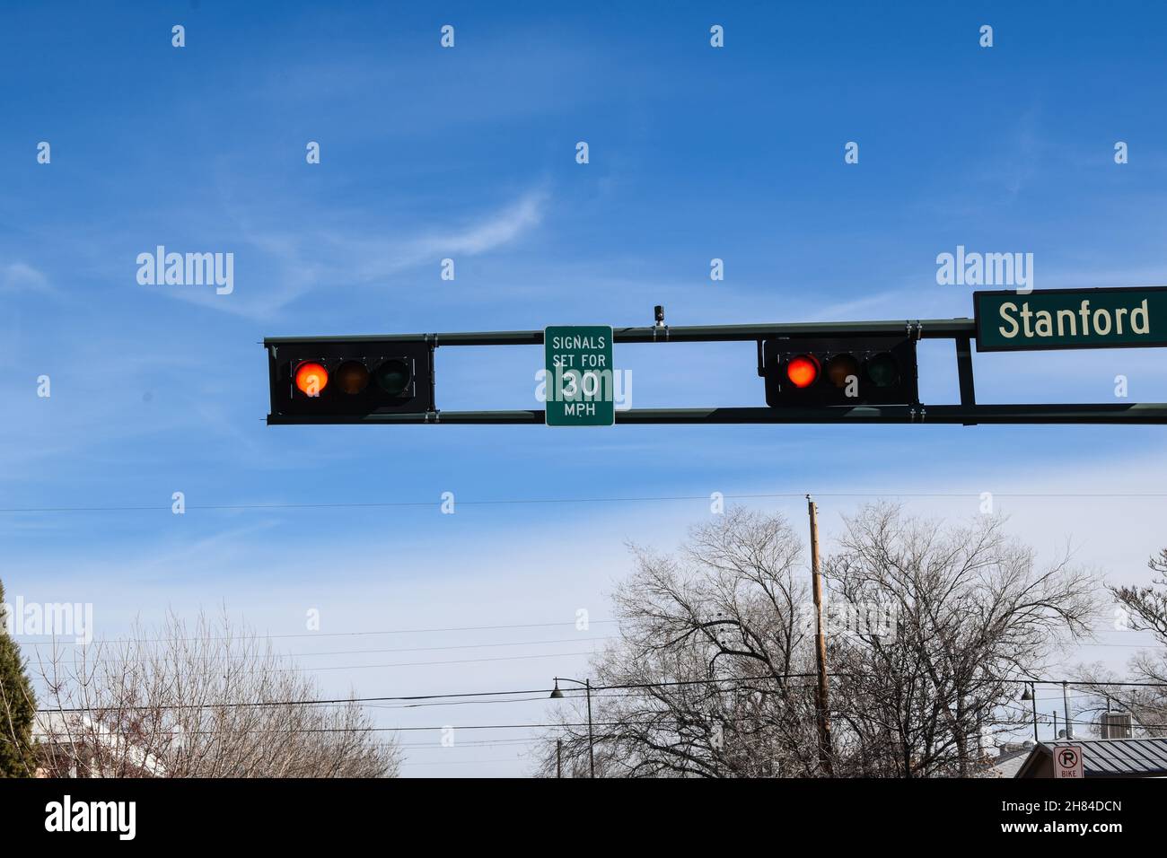 Albuquerque road signs hi-res stock photography and images - Alamy