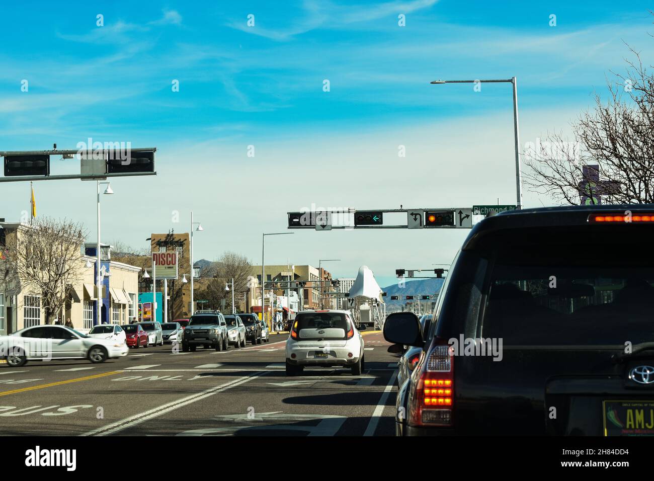 Albuquerque road signs hi-res stock photography and images - Alamy