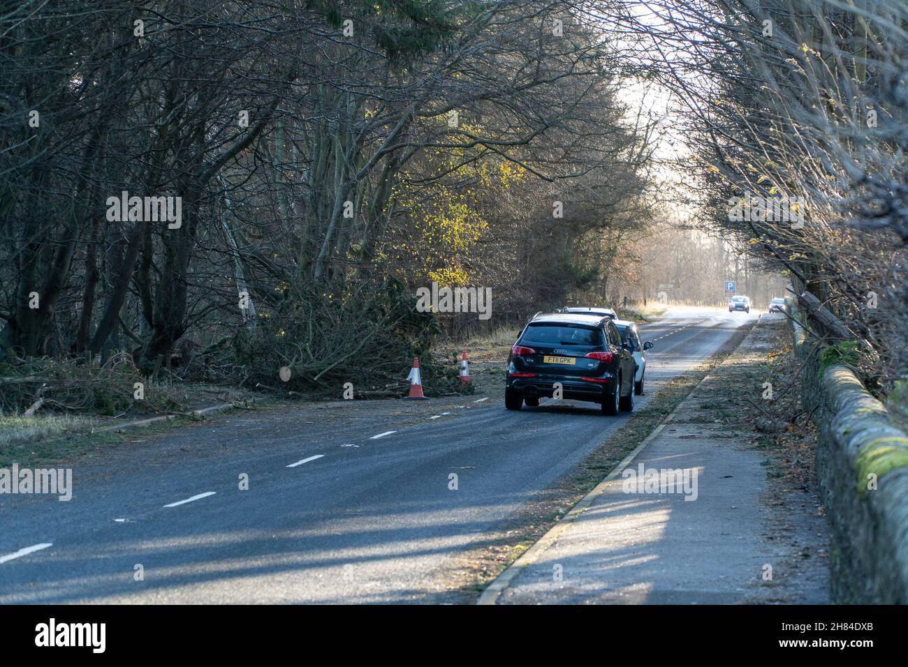 Montrose, Angus, Scotland, UK Weather 27th of Nov 2021: The aftermath ...