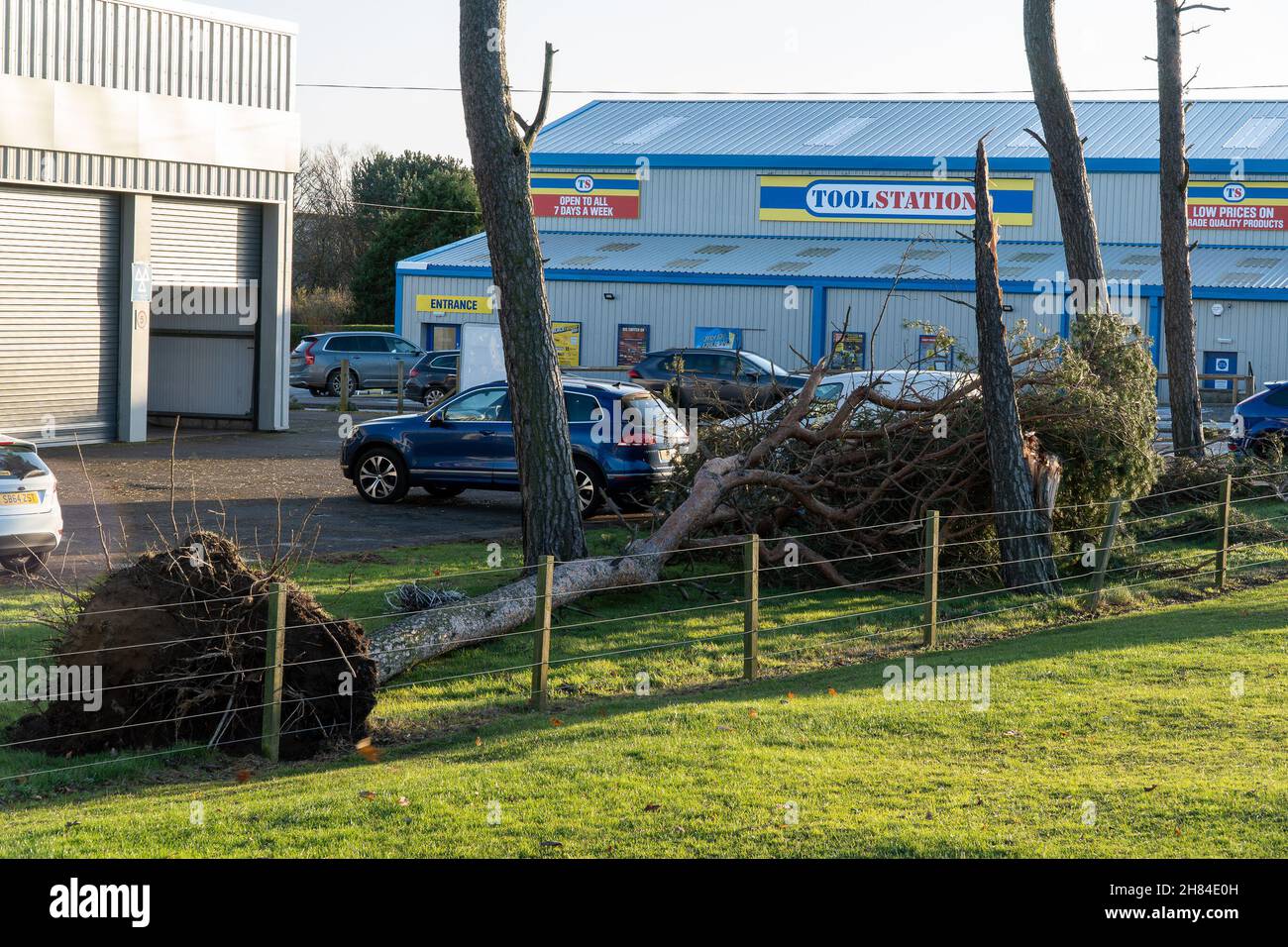 Montrose, Angus, Scotland, UK Weather 27th of Nov 2021: The aftermath ...