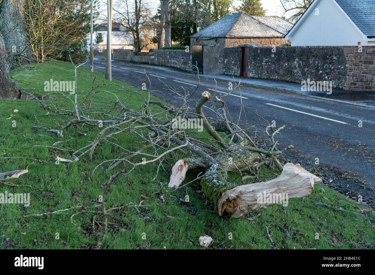 Montrose, Angus, Scotland, UK Weather 27th of Nov 2021: The aftermath ...