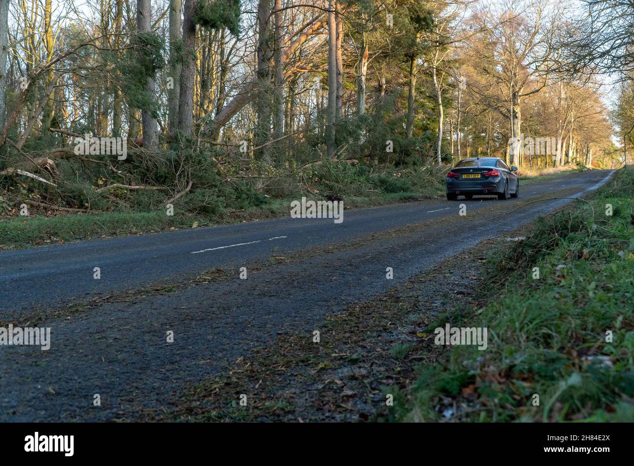 Montrose, Angus, Scotland, UK Weather 27th of Nov 2021: The aftermath ...
