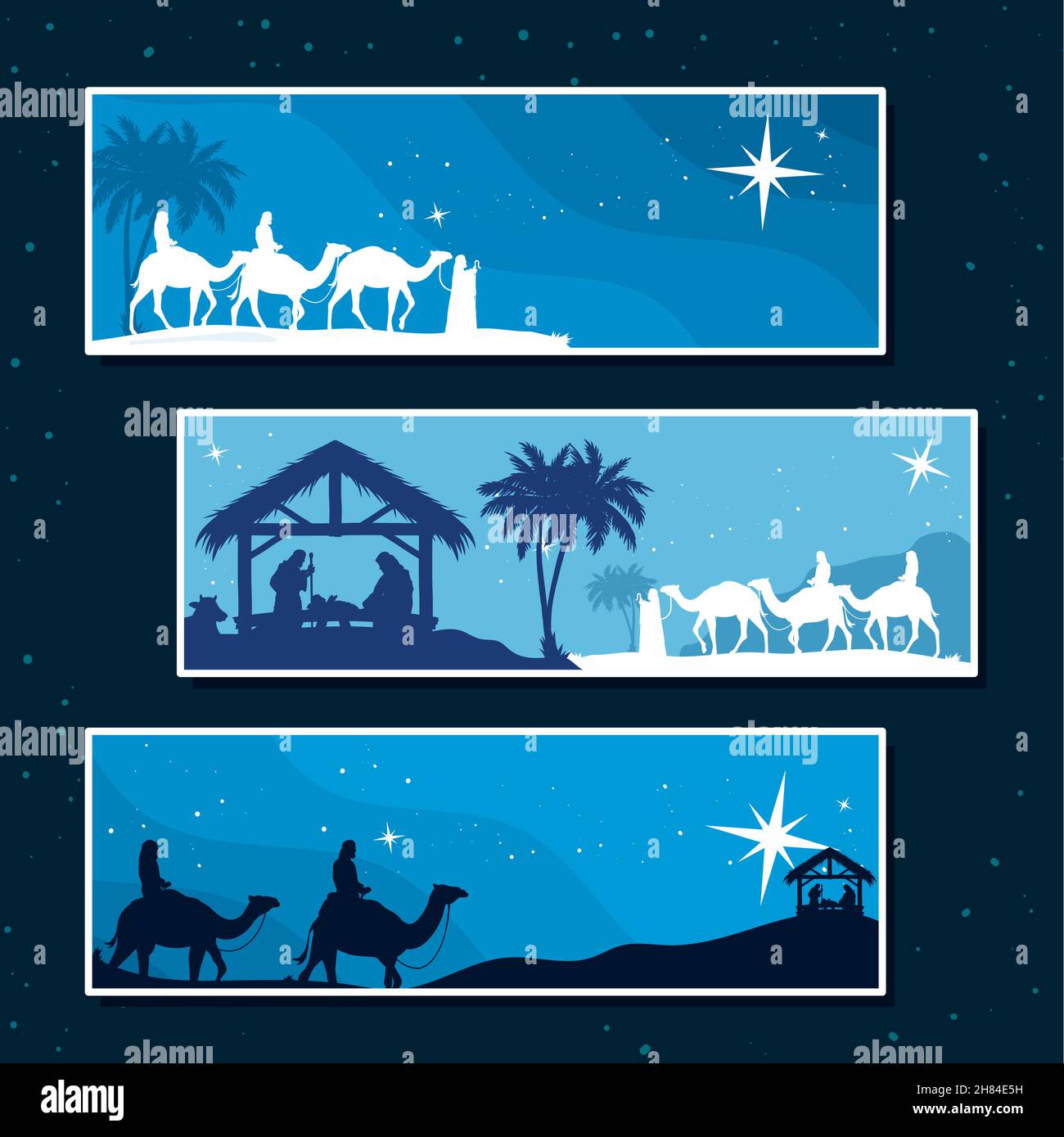 Holy scenes Stock Vector Images - Alamy