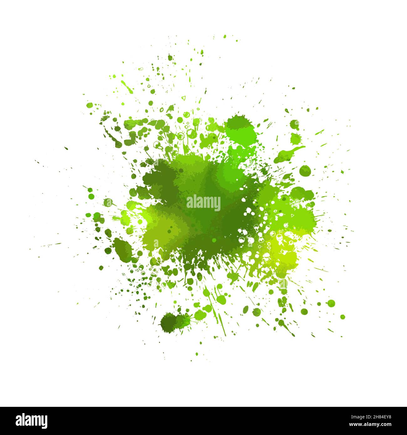 Green watercolor spot. Vector illustration Stock Vector Image & Art - Alamy