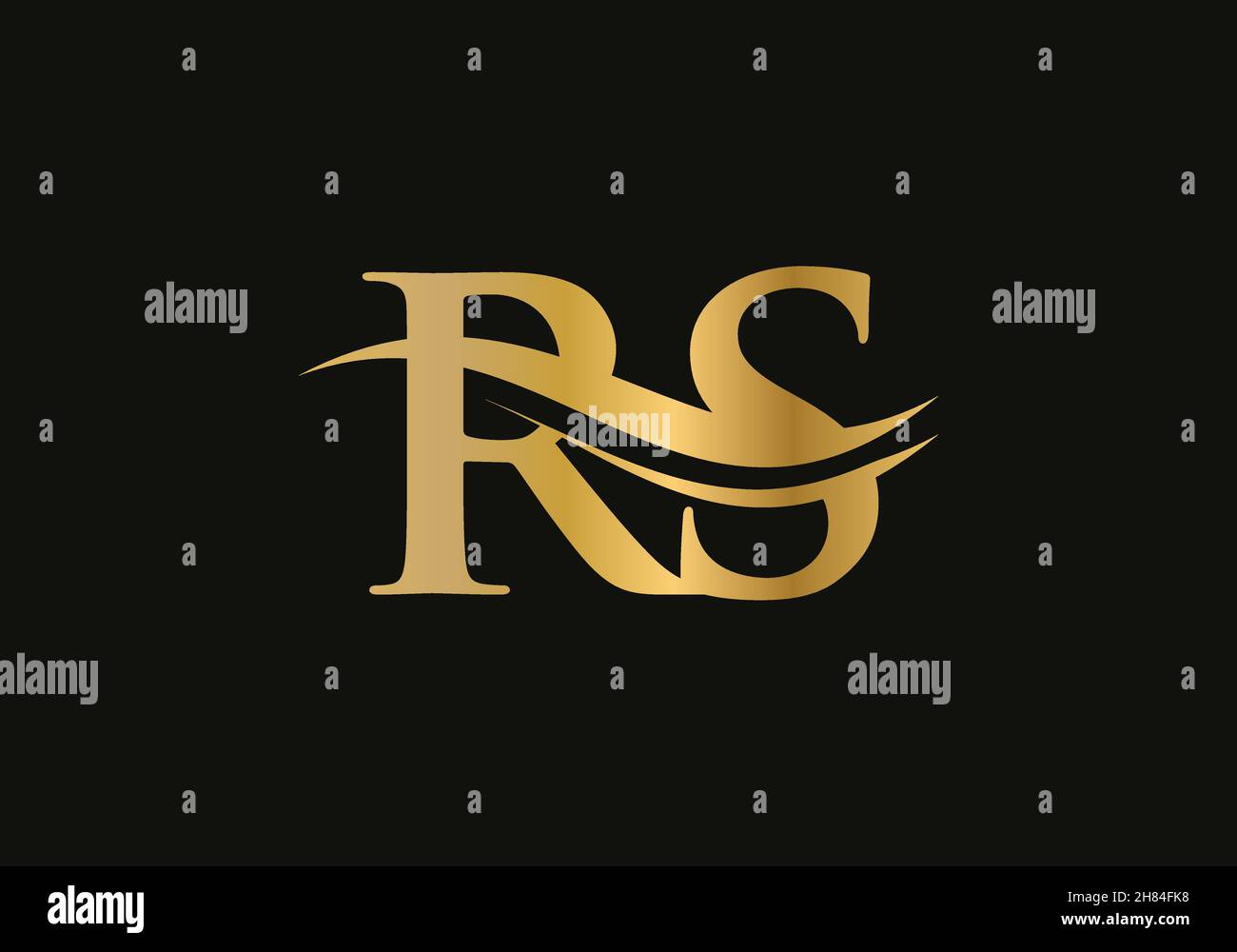 Letter rs vector Stock Vector Images - Alamy