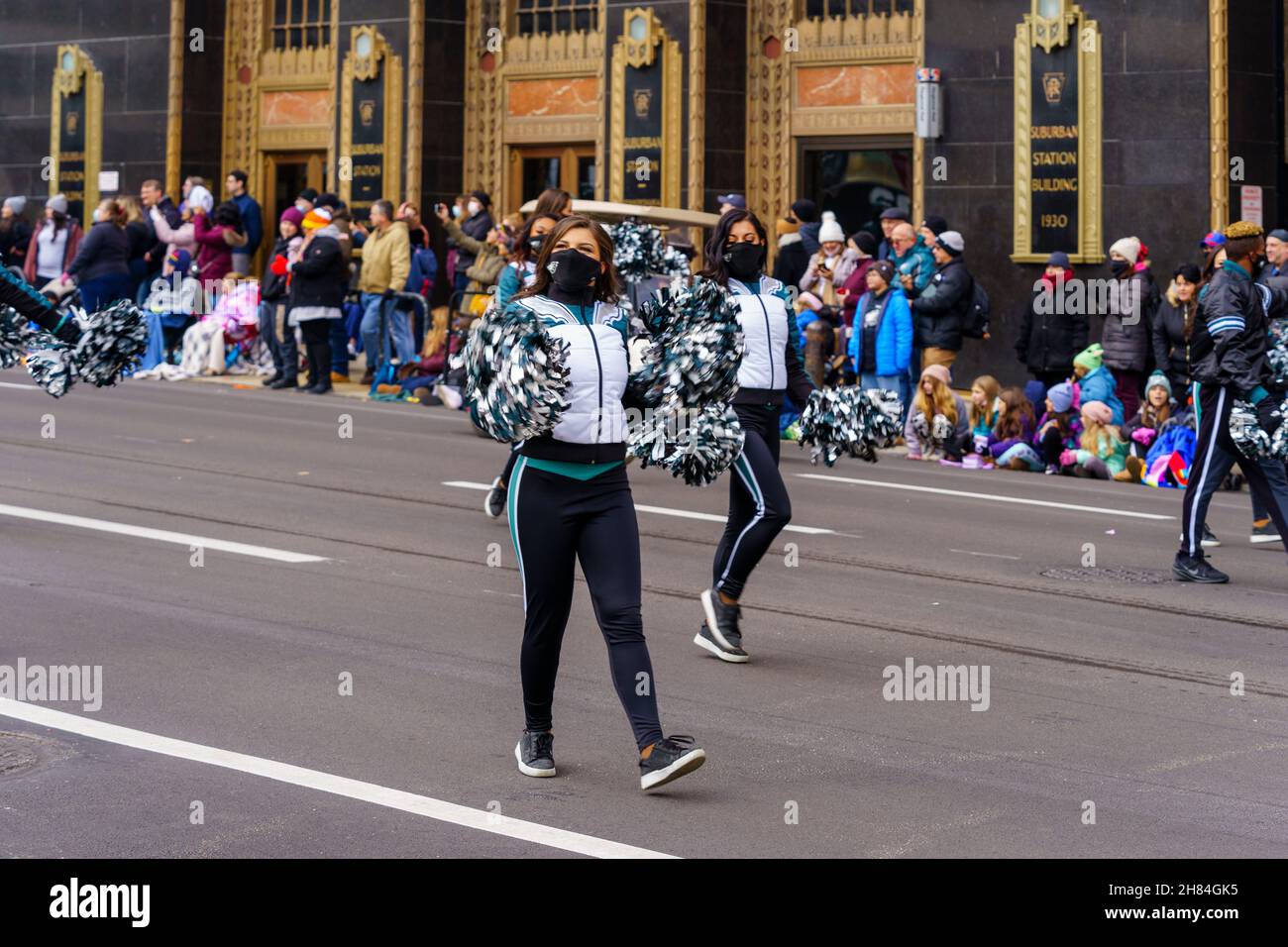 Philadelphia, PA, USA - November 25, 2021:The Philadelphia Eagles Pep ...