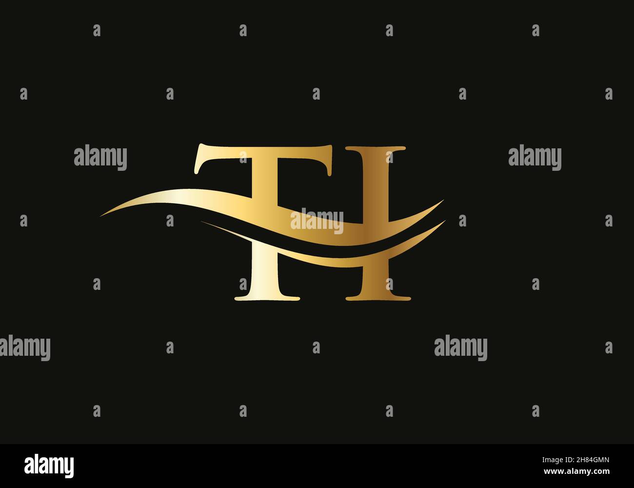 TI Logo Design for business and company identity. Creative TI letter with luxury concept Stock ...