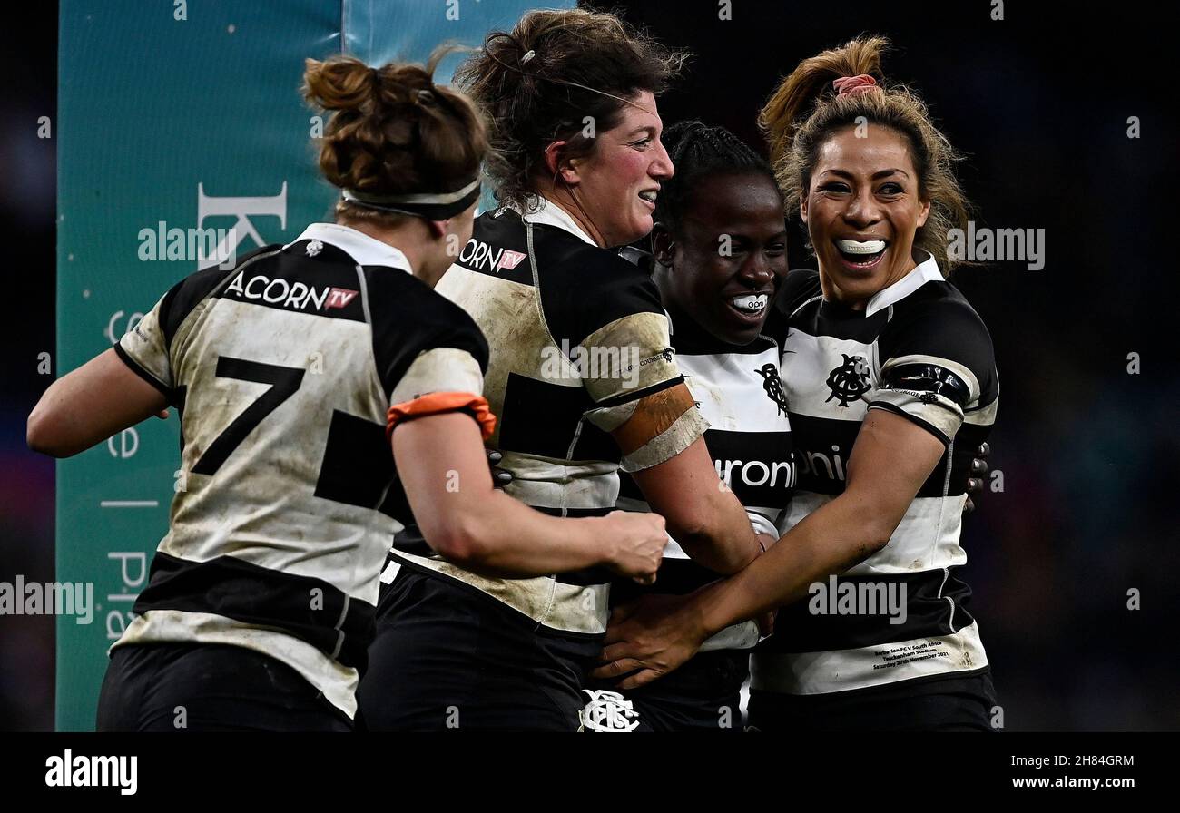 Twickenham, United Kingdom. 27th Nov, 2021. Autumn International Rugby ...