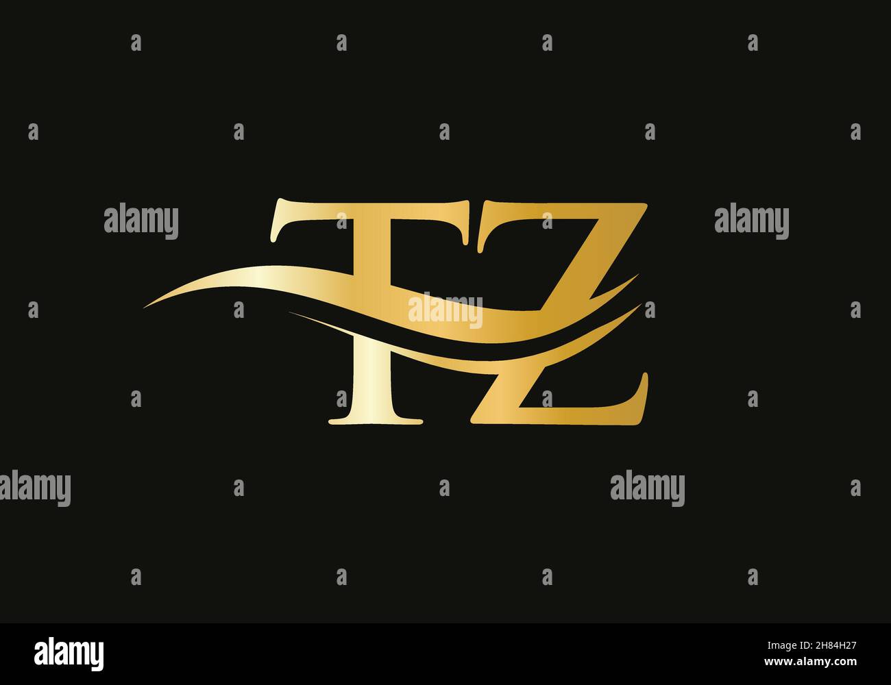 Letter tz logo hi-res stock photography and images - Alamy