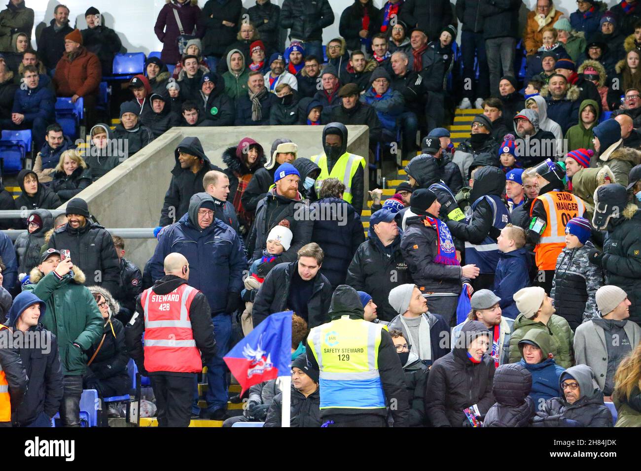 27th November 2021; Selhurst Park, Crystal Palace, London, England ...