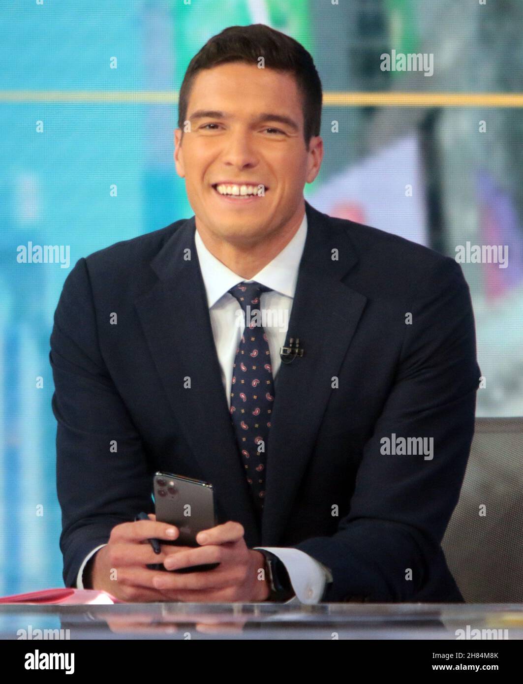 New York, NY, USA. 26th Nov, 2021. Will Reeve on Good Morning America ...