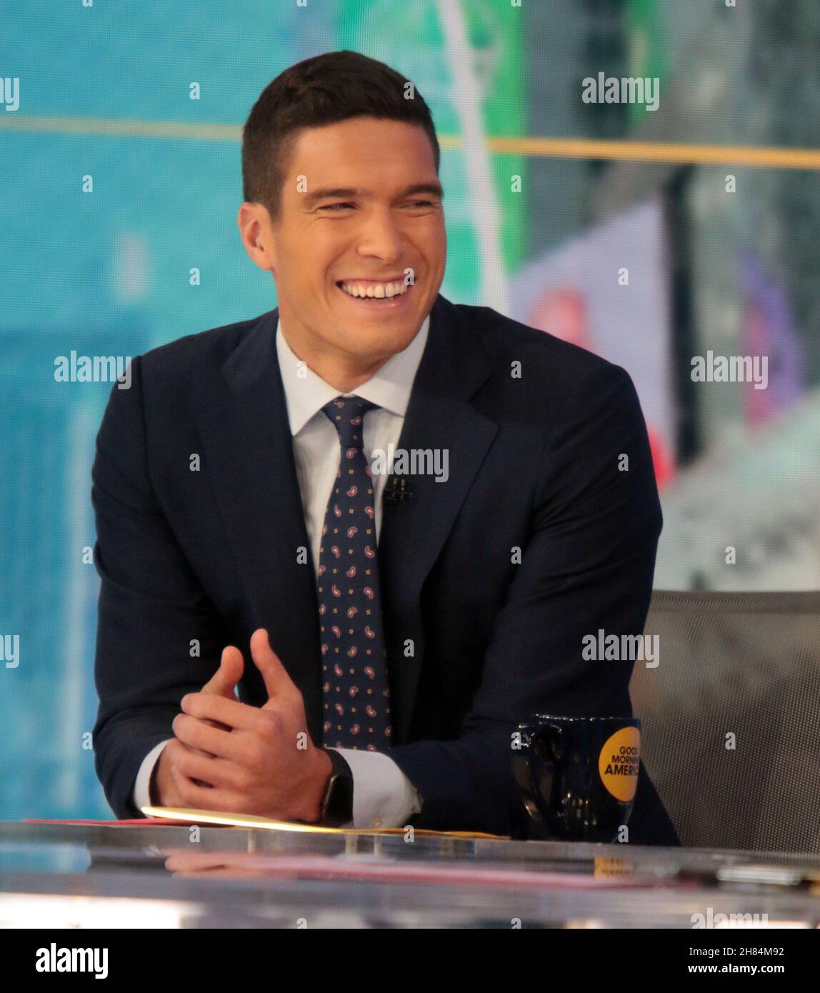 New York, NY, USA. 26th Nov, 2021. Will Reeve on Good Morning America ...