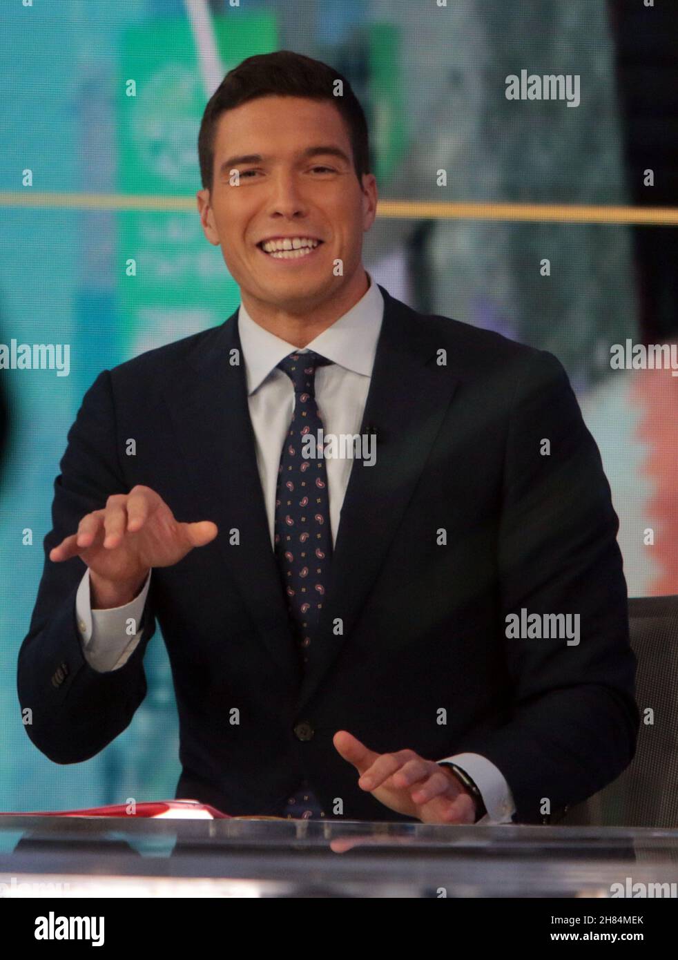 New York, NY, USA. 26th Nov, 2021. Will Reeve on Good Morning America ...